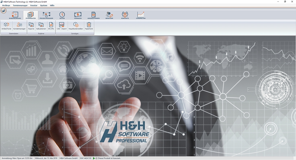 Software für das Handwerk - H&H Software professional