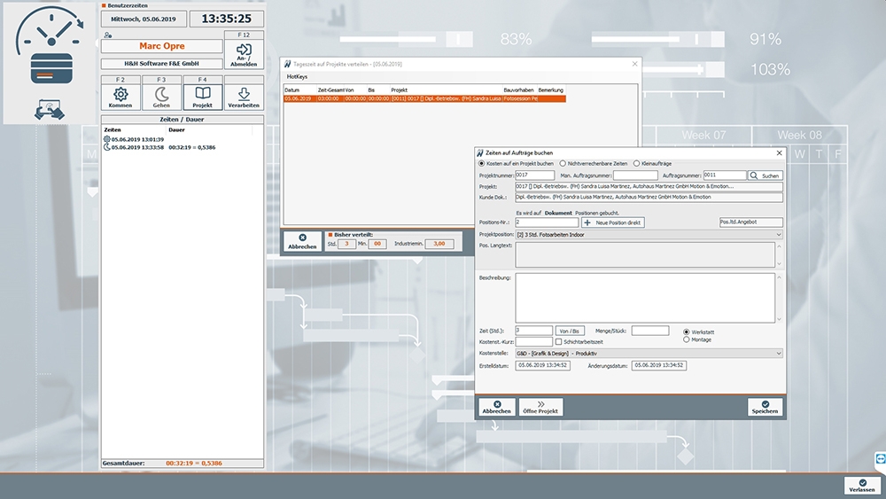Software für das Handwerk - H&H Software professional